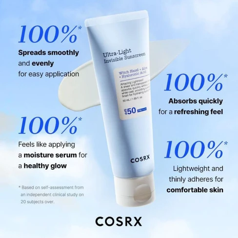 CosRX Ultra-Light Invisible Sunscreen SPF50+ Moisturizing SweetCare ...
