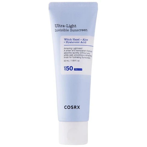 CosRX Ultra-Light Invisible Sunscreen SPF50+ Moisturizing SweetCare Pakistan