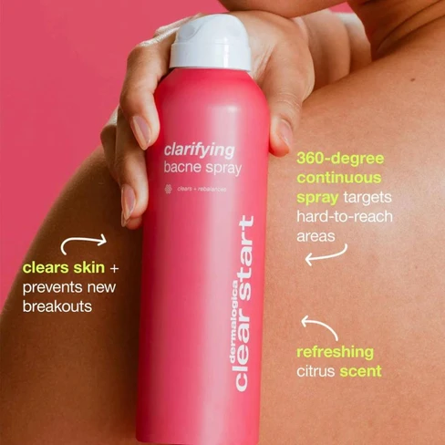 Dermalogica Clear Start Spray para Acne nas Costas Trata e Previne ...