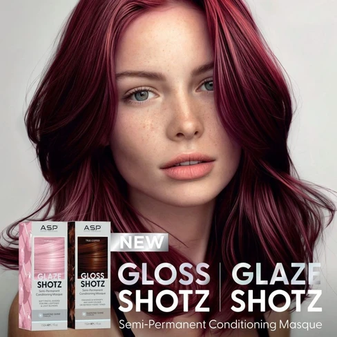 A.S.P Hair Gloss Shotz Semi-Permanent Conditioning Masque Color ...