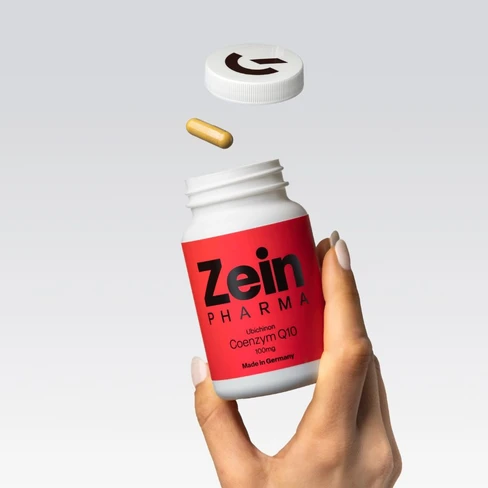 ZeinPharma Coenzima Q10 100mg Suplemento Alimentar Antienvelhecimento SweetCare Portugal