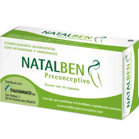 Natalben Preconceptivo Suplemento Maternidade - SweetCare Brasil