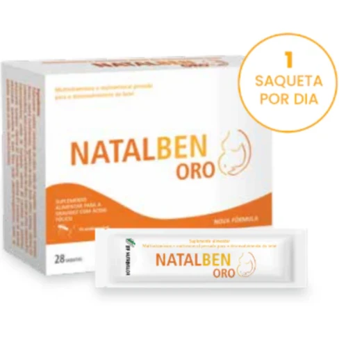 Natalben Oro Suplemento Multivitamínico Gravidez - SweetCare Portugal