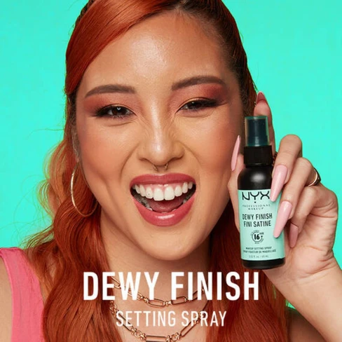 NYX Professional Makeup Dewy Setting Spray Up to 16-Hour Wear ...