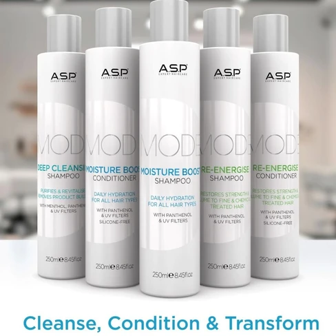 A.S.P Hair MODE Shampoo de Limpeza Profunda Purifica e Revitaliza ...