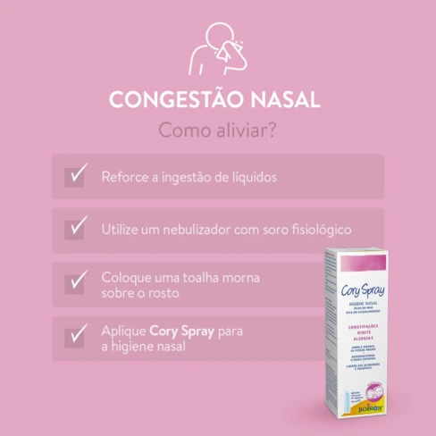 Cory Spray Higiene Nasal Água do Mar com Oligoelementos - SweetCare Samoa