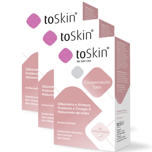 ToSkin مكمل غذائي كوبرسيوتيك للبشرة المحمرّة - SweetCare United Arab ...