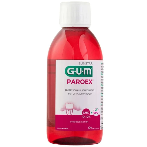 Gum Enjuague bucal Paroex Acción Intensa - SweetCare Colombia