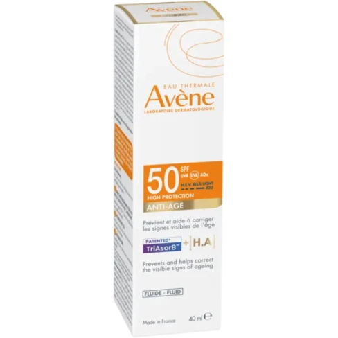 Avène Fluido Anti-Idade Protetor Solar SPF50 - SweetCare Portugal