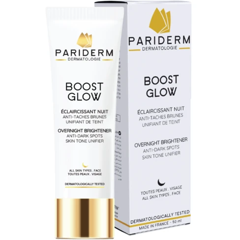 Pariderm Boost Glow Overnight Brightener Sérum Iluminador de Noite ...