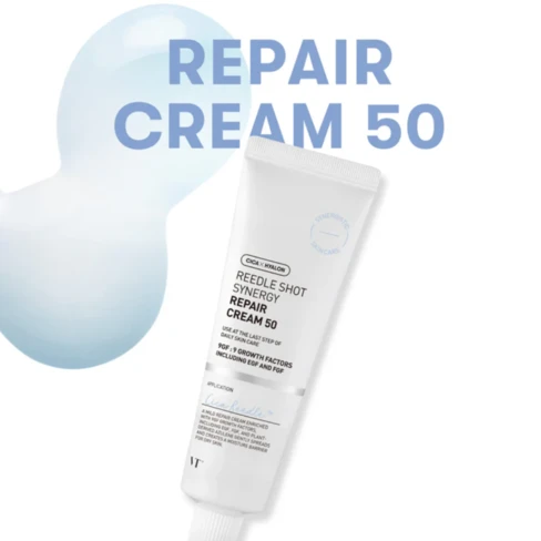 VT Cosmetics Reedle Shot Synergy 50 Creme Reparador para Todos os Tipos de Pele - SweetCare Brasil