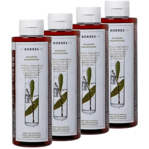 Korres Laurel and Echinacea Shampoo Against Dandruff and Dry Scalp ...