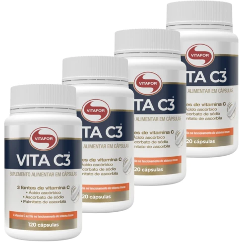 Vitafor Vita C3 Suplemento Alimentar em Cápsulas - SweetCare Portugal