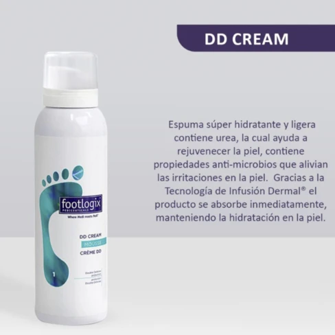 Footlogix DD Cream Feet Mousse Double Defense - SweetCare United States