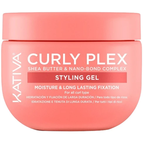 Kativa Curly Plex Styling Gel Moisture and Long Lasting Fixation ...