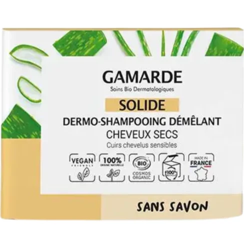 Gamarde Dermo-Shampoo Desembaraçante Sólido para Cabelo Seco e Couro ...