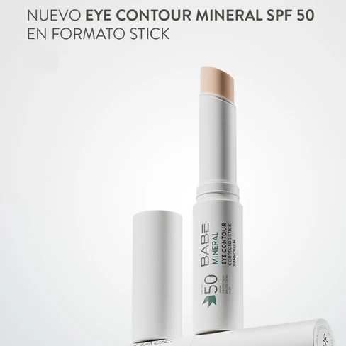Babé Stick Corretor Protetor Solar Mineral Contorno de Olhos SPF50 para ...