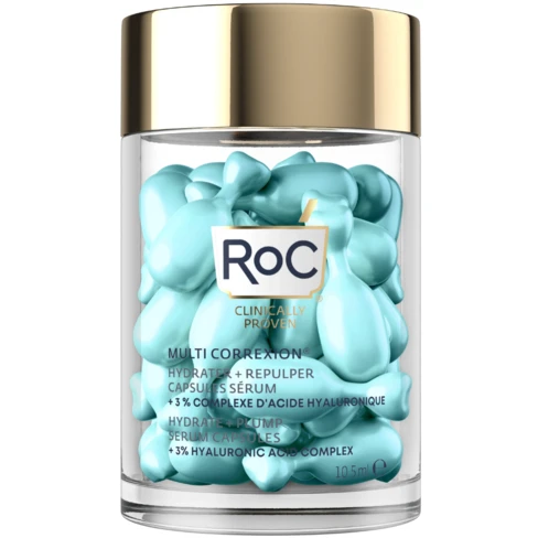Roc Multi Correxion Hydrate + Plump Sérum em Cápsulas com Ácido ...