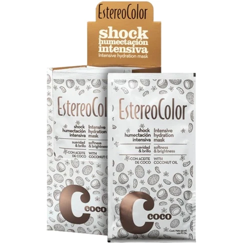 EstereoColor Shock Coco Máscara de Hidratação Intensiva com Óleo de ...