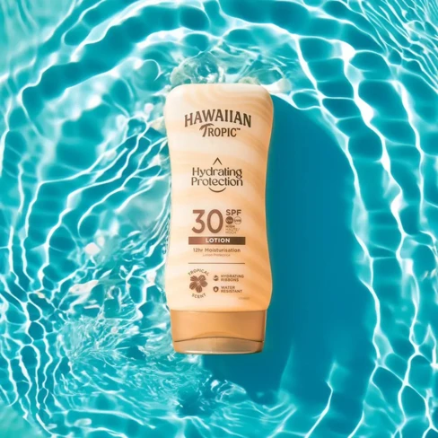 Hawaiian Tropic Hydrating Protection Sunscreen Body Lotion - SweetCare ...