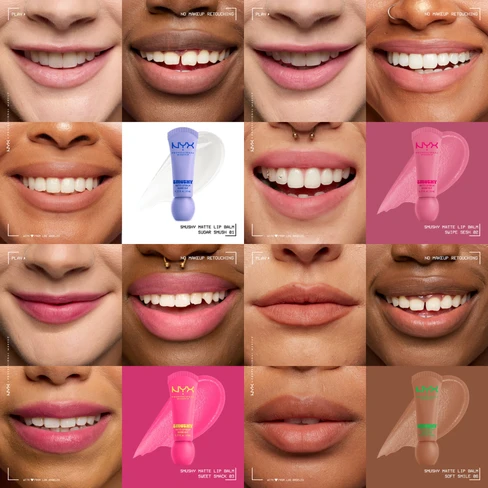 NYX Professional Makeup Smushy Matte Bálsamo Labial Suave - SweetCare ...