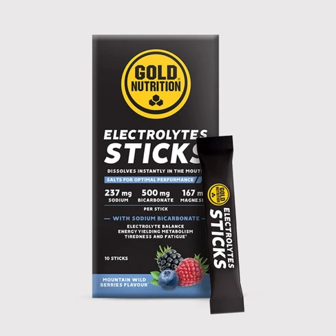 Gold Nutrition Electrolytes Sticks Sais para Absorção Ótima - SweetCare ...