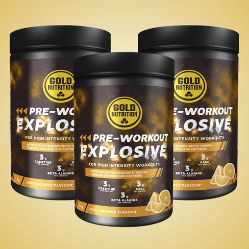 Gold Nutrition Pre-Workout Explosive para Treinos de Alta Intensidade ...