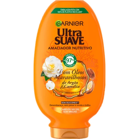 Garnier Ultra Suave Condicionador Nutritivo Óleos Maravilhosos de Argão e Camélia - SweetCare ...