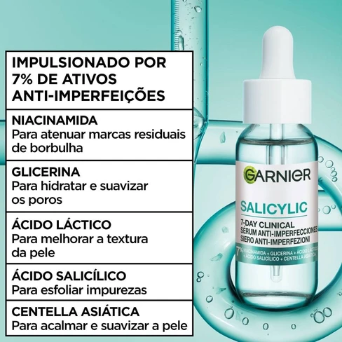 Garnier Pure Active Salicylic Sérum Facial Anti-Imperfeições ...