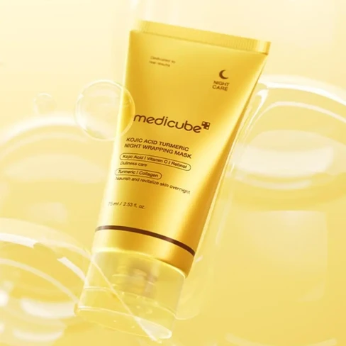 Kojic Acid Turmeric Máscara Facial Noturna - Medicube | Compre na ...