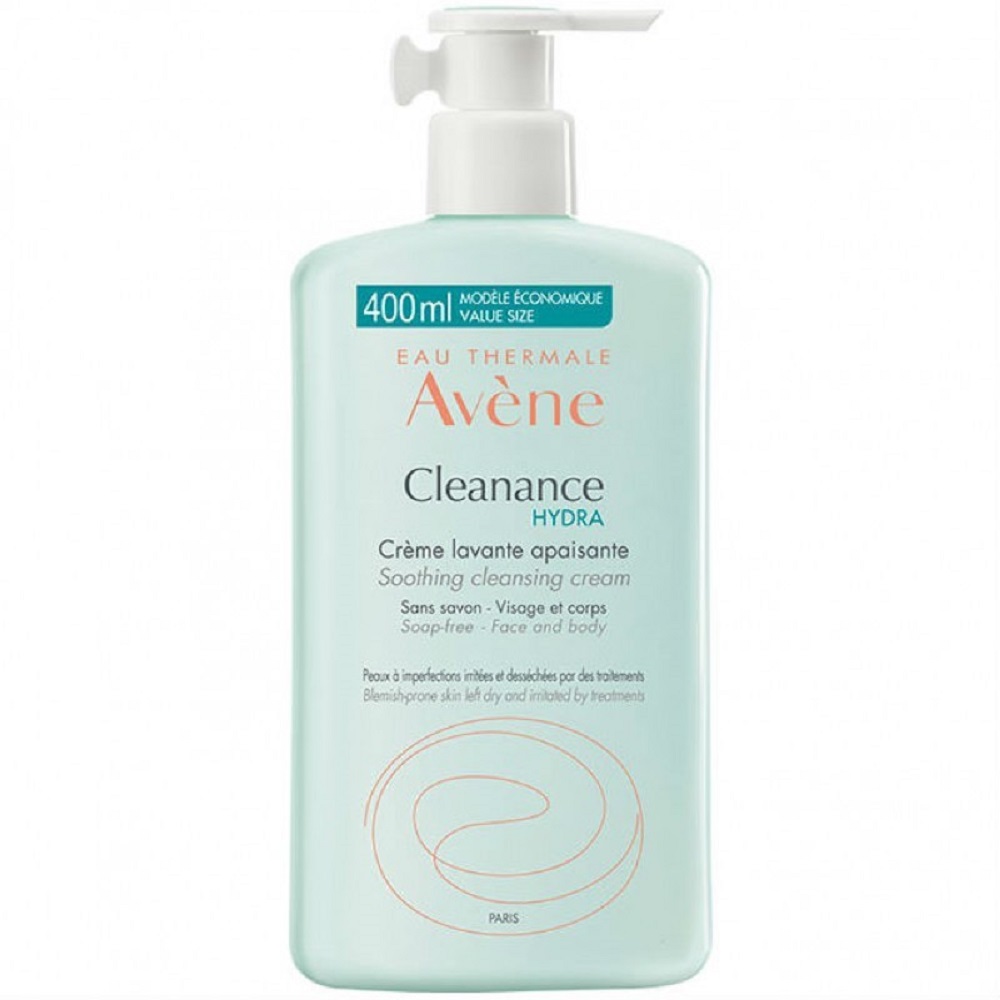 Avene Cleanance hydra creme lavante calmante para tratamentos anti-acne ...