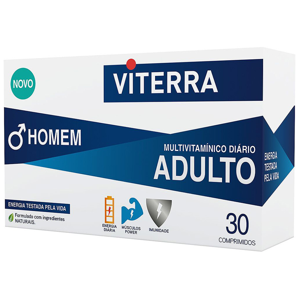 Viterra Homem suplemento multivitamínico diário