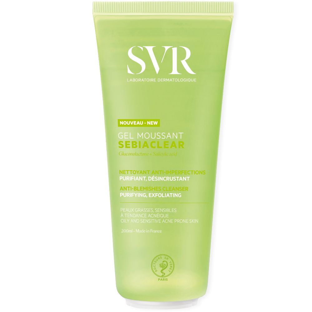 SVR Sebiaclear gel de limpeza purificante peles oleosas