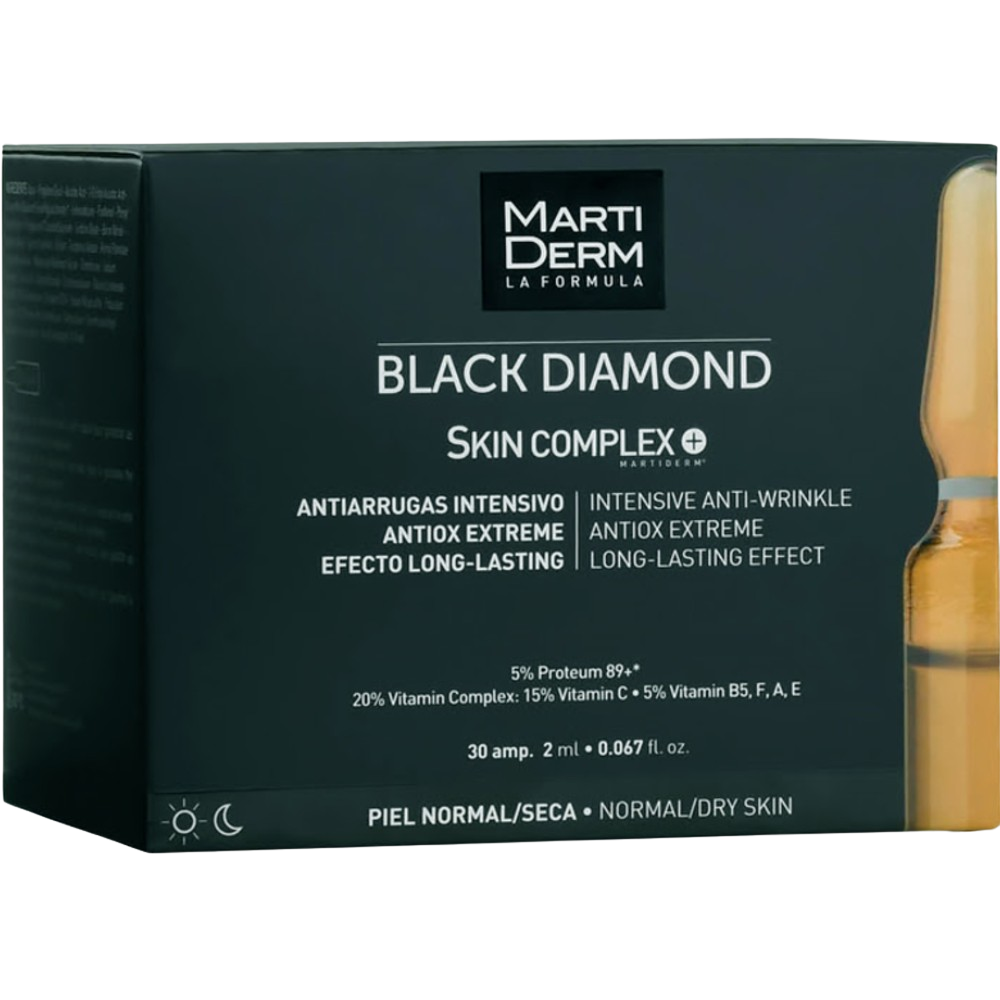 Martiderm Black Diamond Skin Complex Ampolas Anti-Envelhecimento ...
