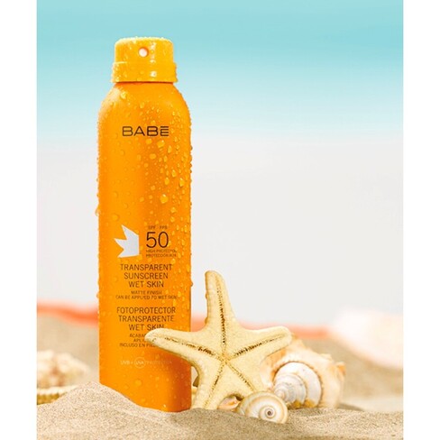 Babé Solar Photoprotector Transparent SPF50 Wet Skin SweetCare United ...