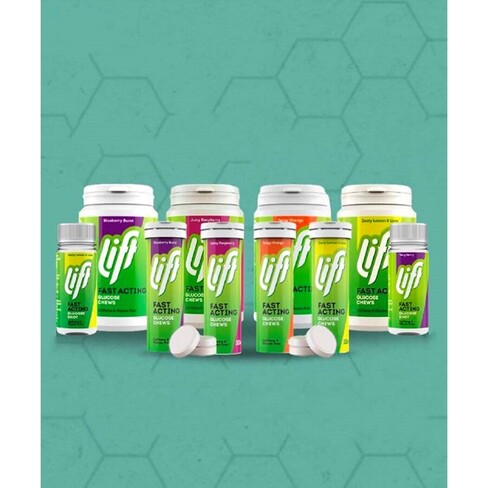Lift Glucose Tablets Orange - SweetCare United States