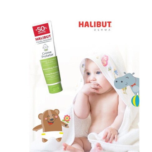 Halibut Creme Muda da Fralda Protetor SweetCare United States