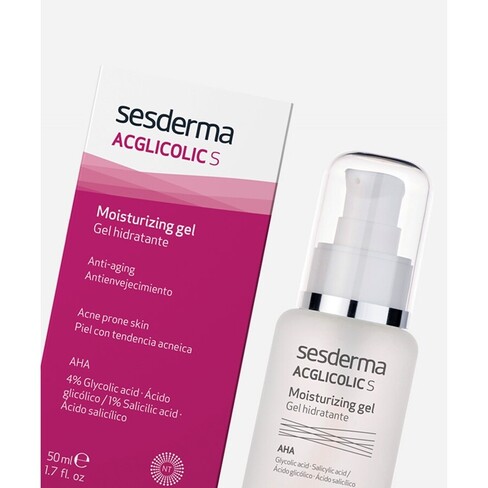 Sesderma Acglicolic S Gel Hidratante Antienvelhecimento Pele Oleosa ...