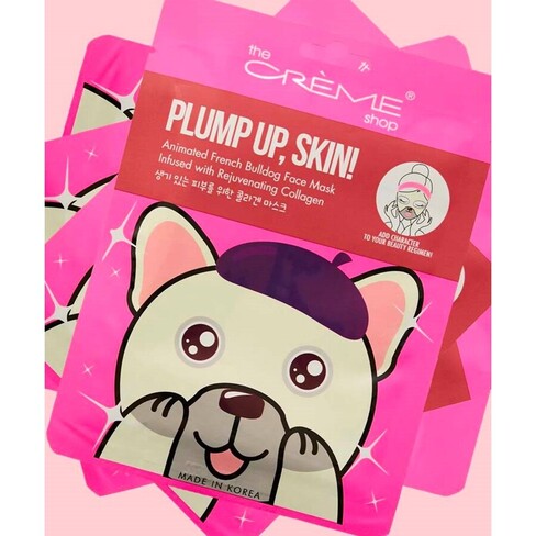 Animated Sheet Masks Plump Up, Skin! French Bulldog- Namibia