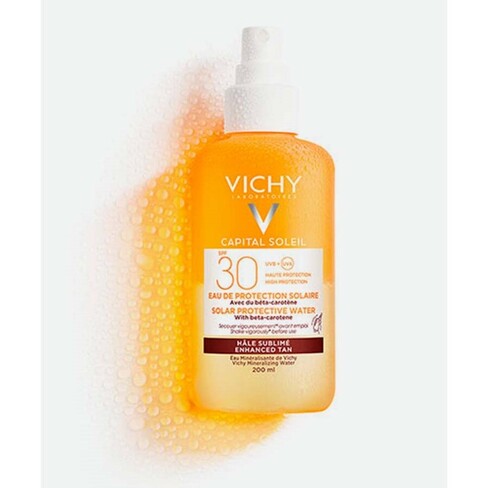 Vichy Capital Soleil Solar Protective Water Bronze SPF50 SweetCare ...