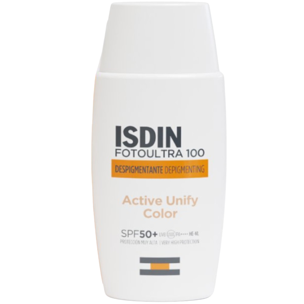 Isdin Fotoultra 100 Active Unify Fusion Fluid Color SPF 50 + SweetCare ...