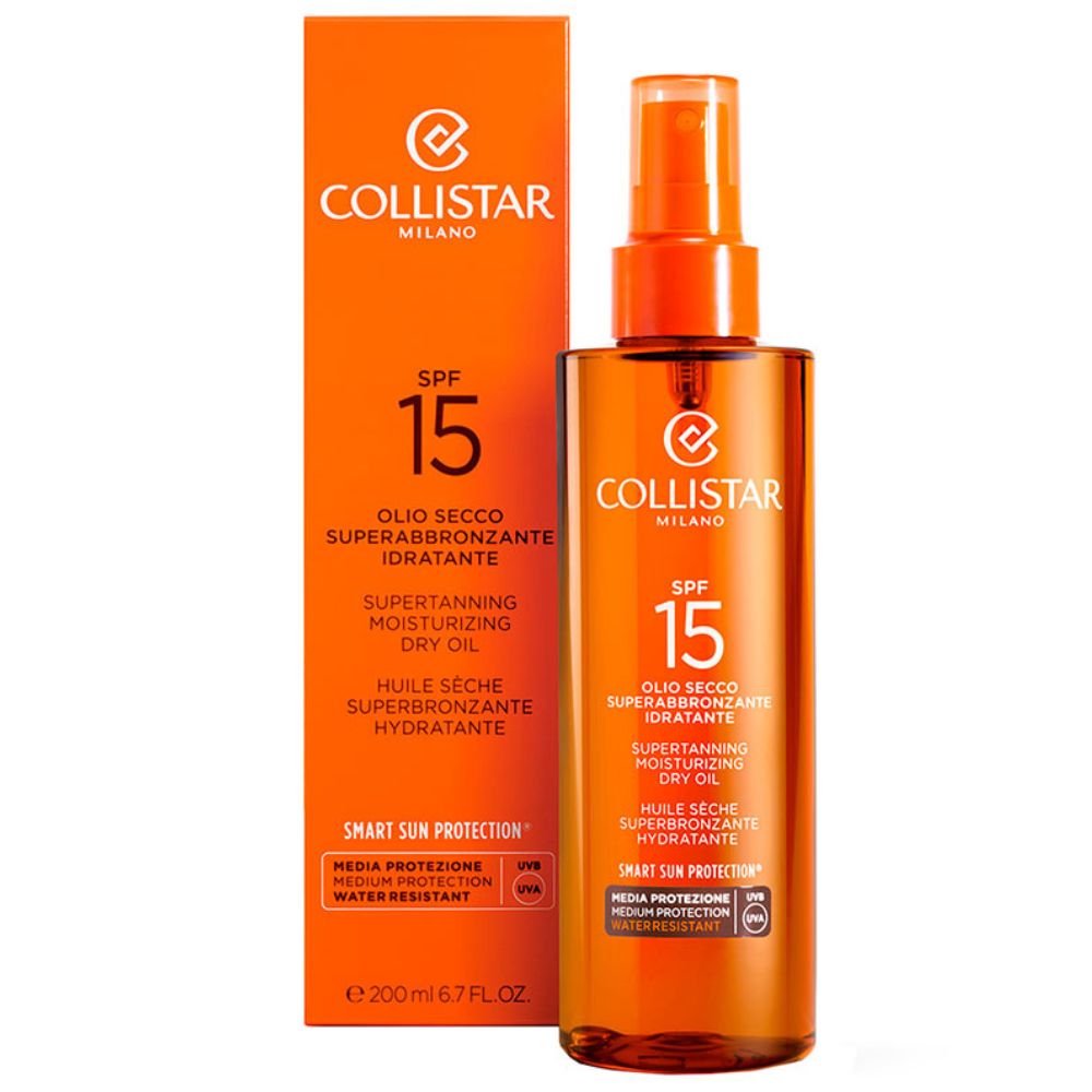 Collistar Supertanning Moisturizing Dry Oil SPF15 SweetCare United States