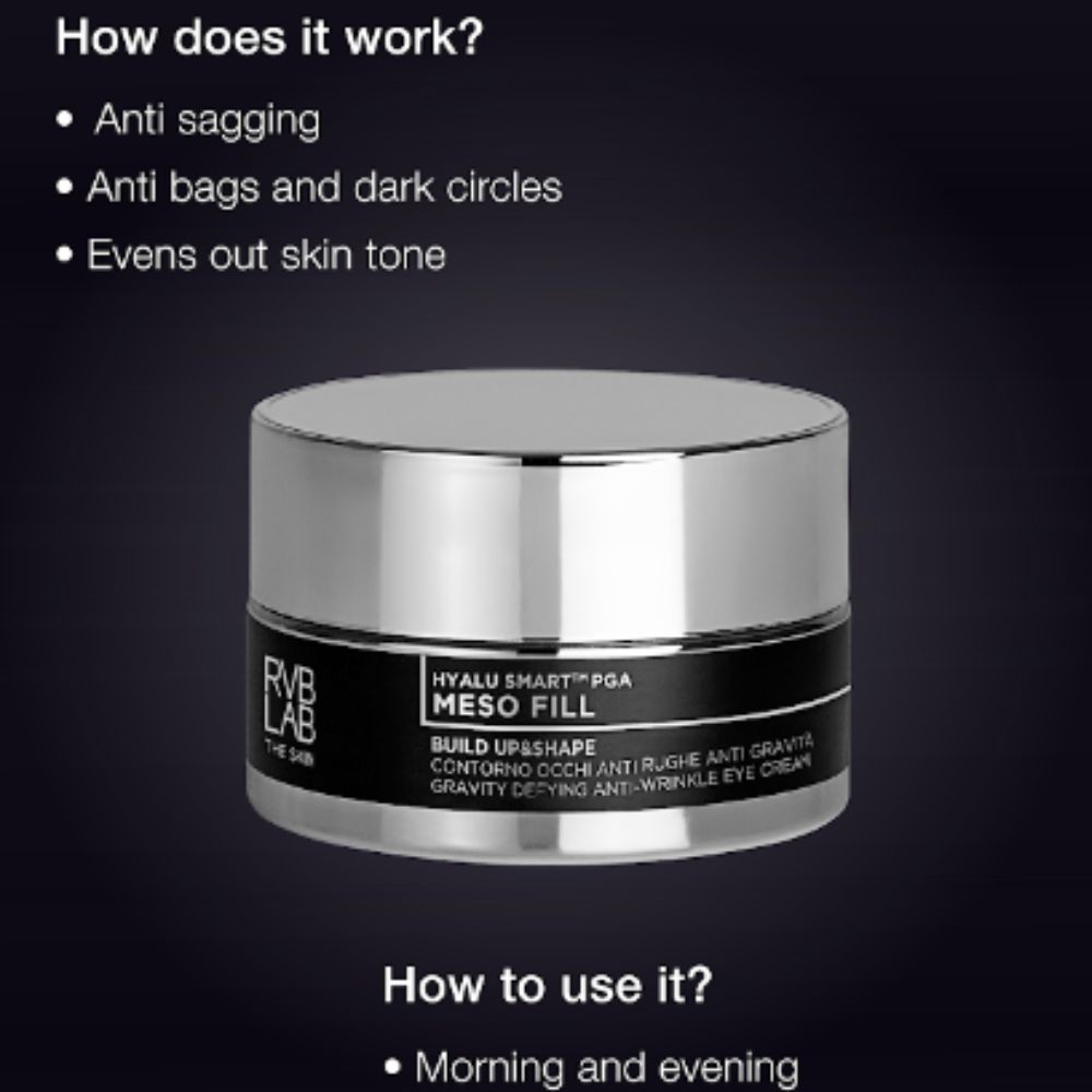 RVB LAB Meso Fill Build Up and Shape Eye Contour Anti-Wrinkle and Anti ...