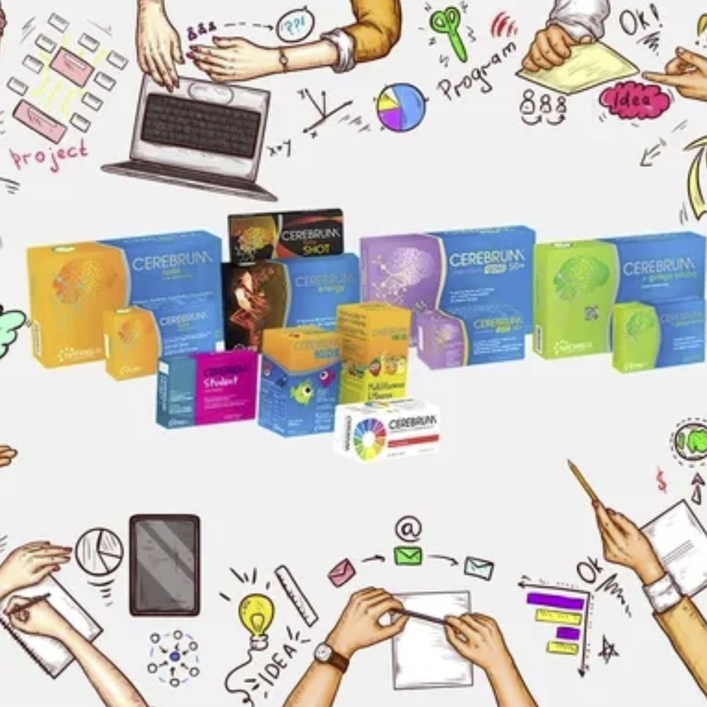 Cerebrum Forte Food Supplement for Mental Peak Performance SweetCare