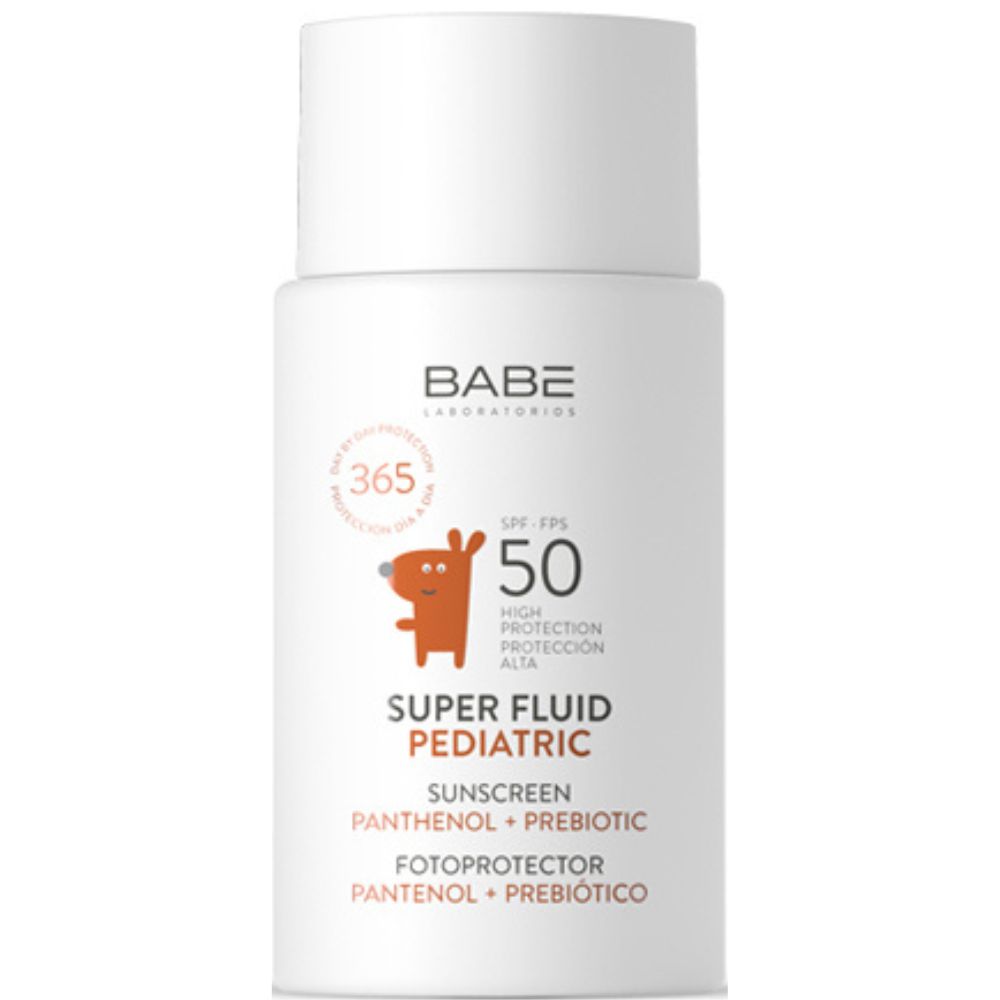 Babé Super Fluid Pediatric SPF50 Sunscreen with Panthenol and Prebiotic ...
