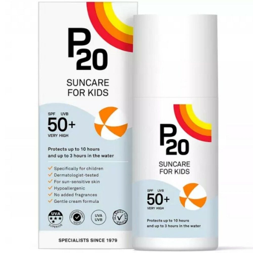 Riemann P20 Solar Kids Cream SPF50+ for Children’s Sun-Sensitive Skin ...
