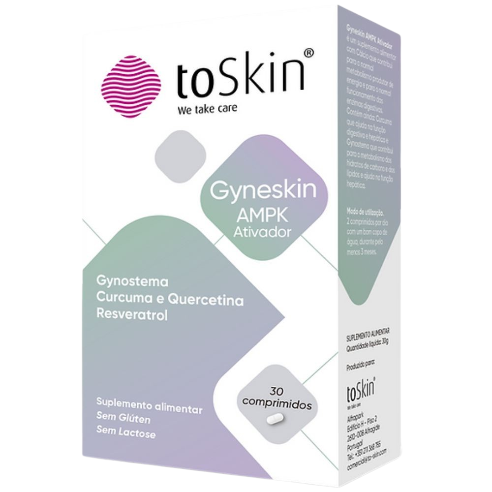 ToSkin Ampk Ativador do Metabolismo Energético Suplemento Alimentar ...