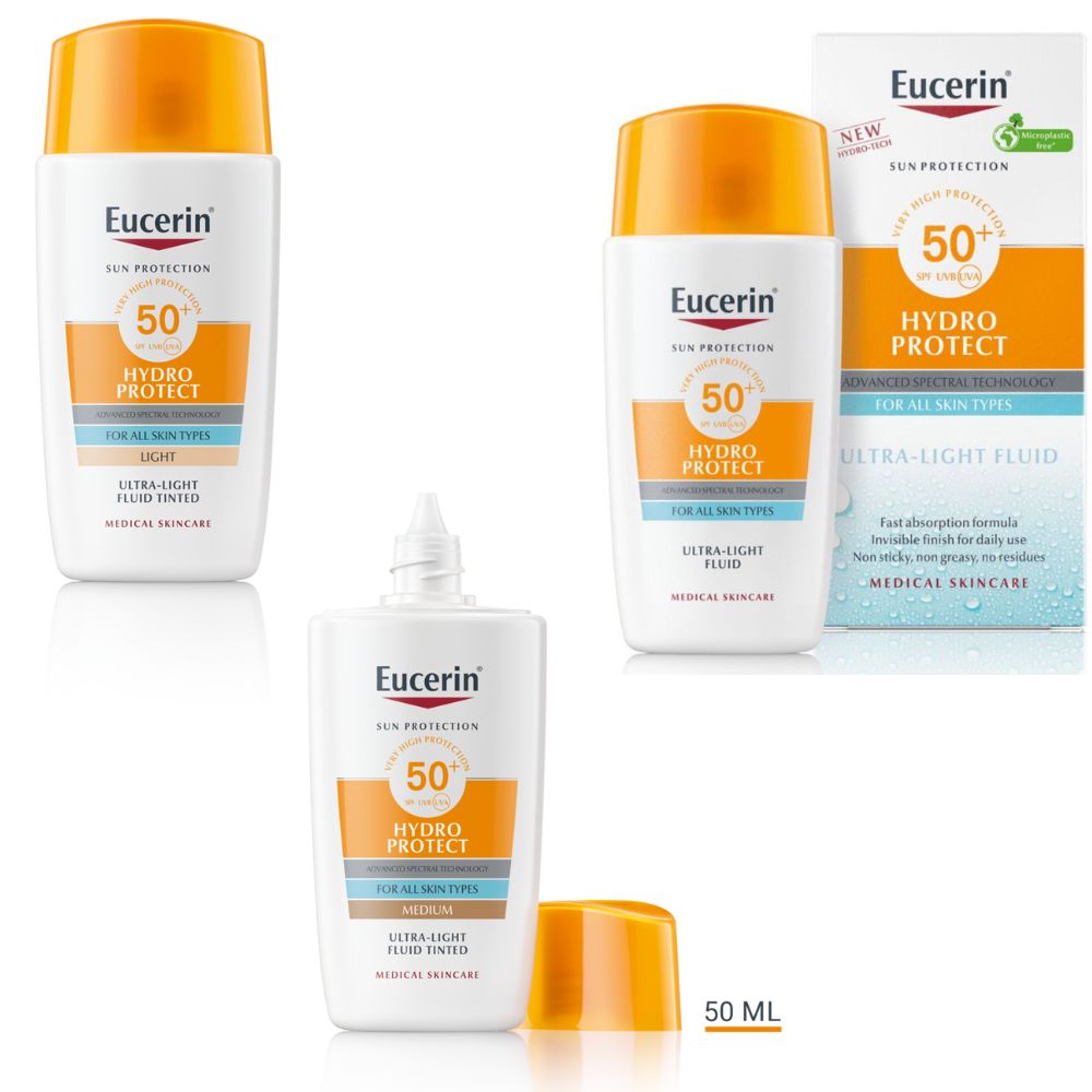 Eucerin Sun Protection Hydro Protect SPF50+ Ultra-Light Fluid Intense ...