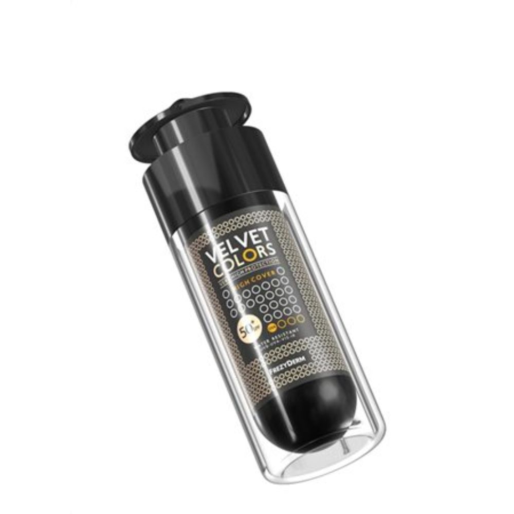 Frezyderm Velvet Colors Makeup High Cover Foundation SPF50+ SweetCare ...