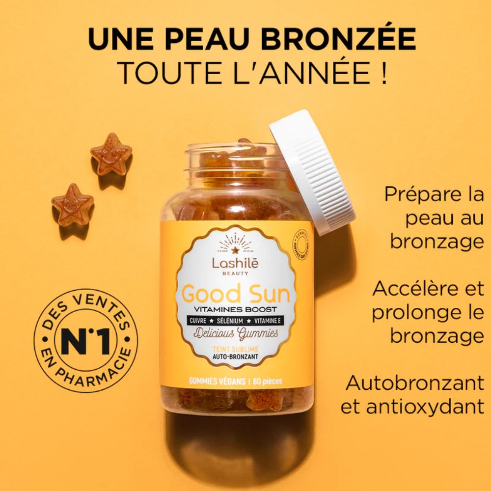 Lashilé Beauty Good Sun Self Tanning Food Supplement SweetCare United ...